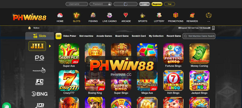 Phwin88 Casino Login | Get Free 100% Deposit to experience
